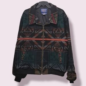 Pendleton | Jackets & Coats | Men Pendleton Western Wool Geometric Wool Jacket L | Poshmark